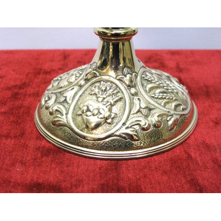 A pair of church brass vases - Church Brass - The Crypt