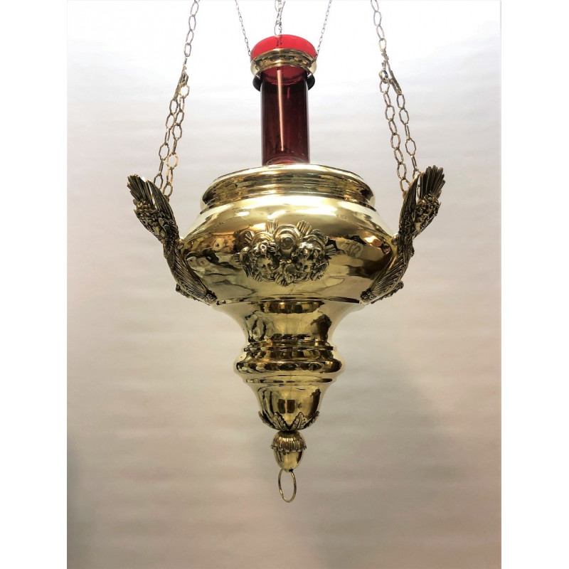 Large Brass Sanctuary Lamp - Sanctuary Lamps - The Crypt