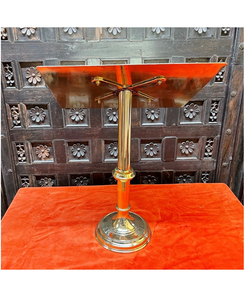 Brass Altar Swivel Lectern - Church Brass - The Crypt